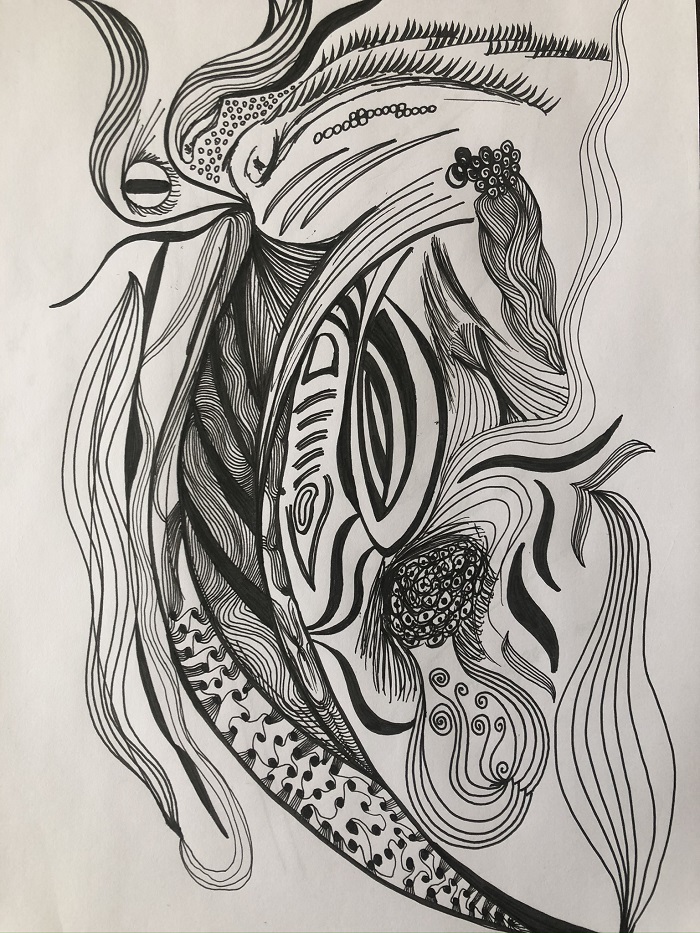 Flores no Ar | [GALERIA] ‘Quimeras’, série de desenhos da artista ...