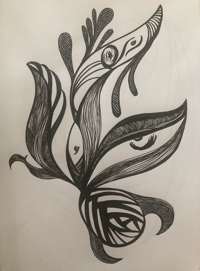 Flores no Ar | [GALERIA] ‘Quimeras’, série de desenhos da artista ...