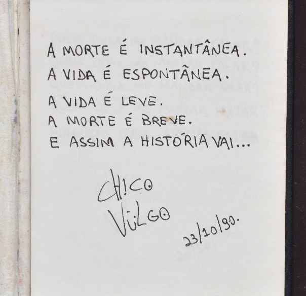 Flores no Ar | Textos inéditos de Chico Science estão disponíveis em ...